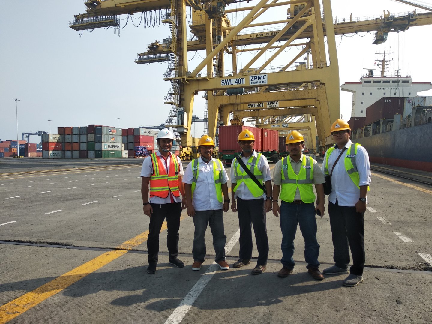 PEKERJAAN ASESMEN REL CONTAINER CRANE (PELINDO 1) | Gallery | AMD ...