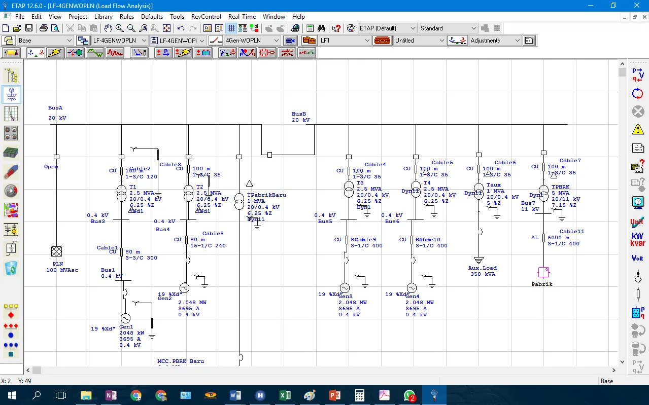 Kursus: Electrical Power Analysis menggunakan aplikasi Perangkat lunak ...